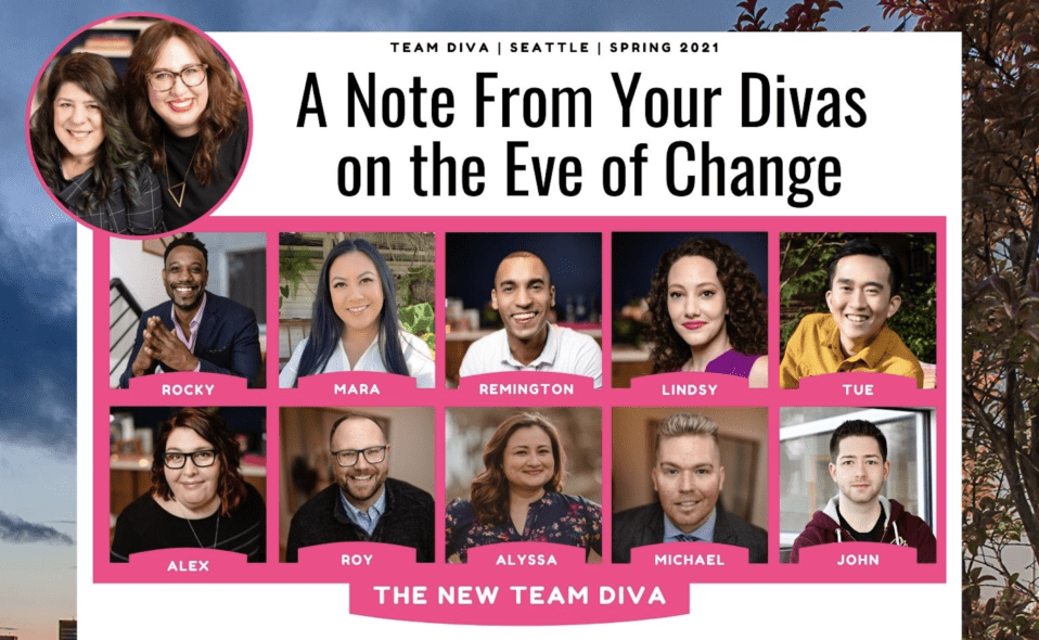 A Note From Your Divas on the Eve of Change - 2021 Edition