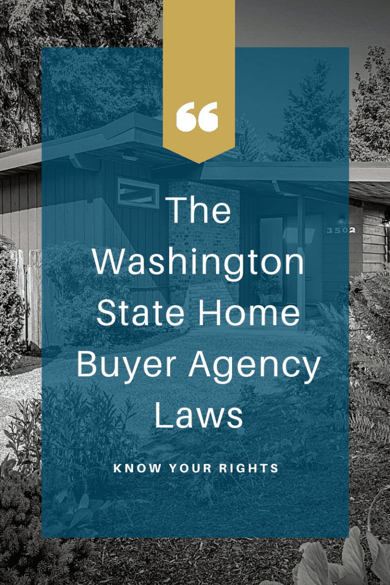 Learn About the New Washington State Home Buyer Agency Law